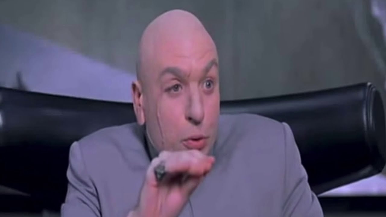FUNNY Artgrid.io Commercial MEME (feat Dr Evil) "Shhh!" "How about No ...