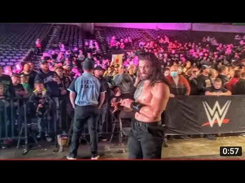 Big E & Seth Rollins Stomp ! So sad Roman Reigns 😰 Hair is' so ...