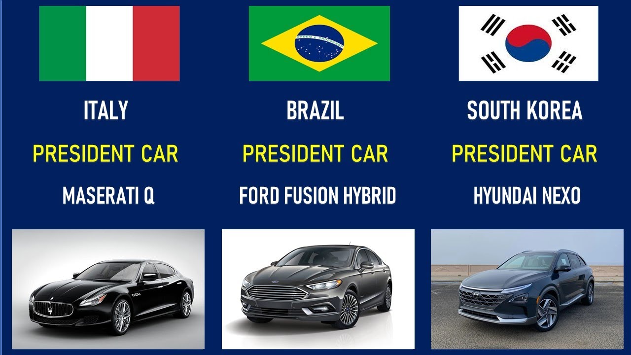 TOP 50 The official cars of the world leader from different countries ...