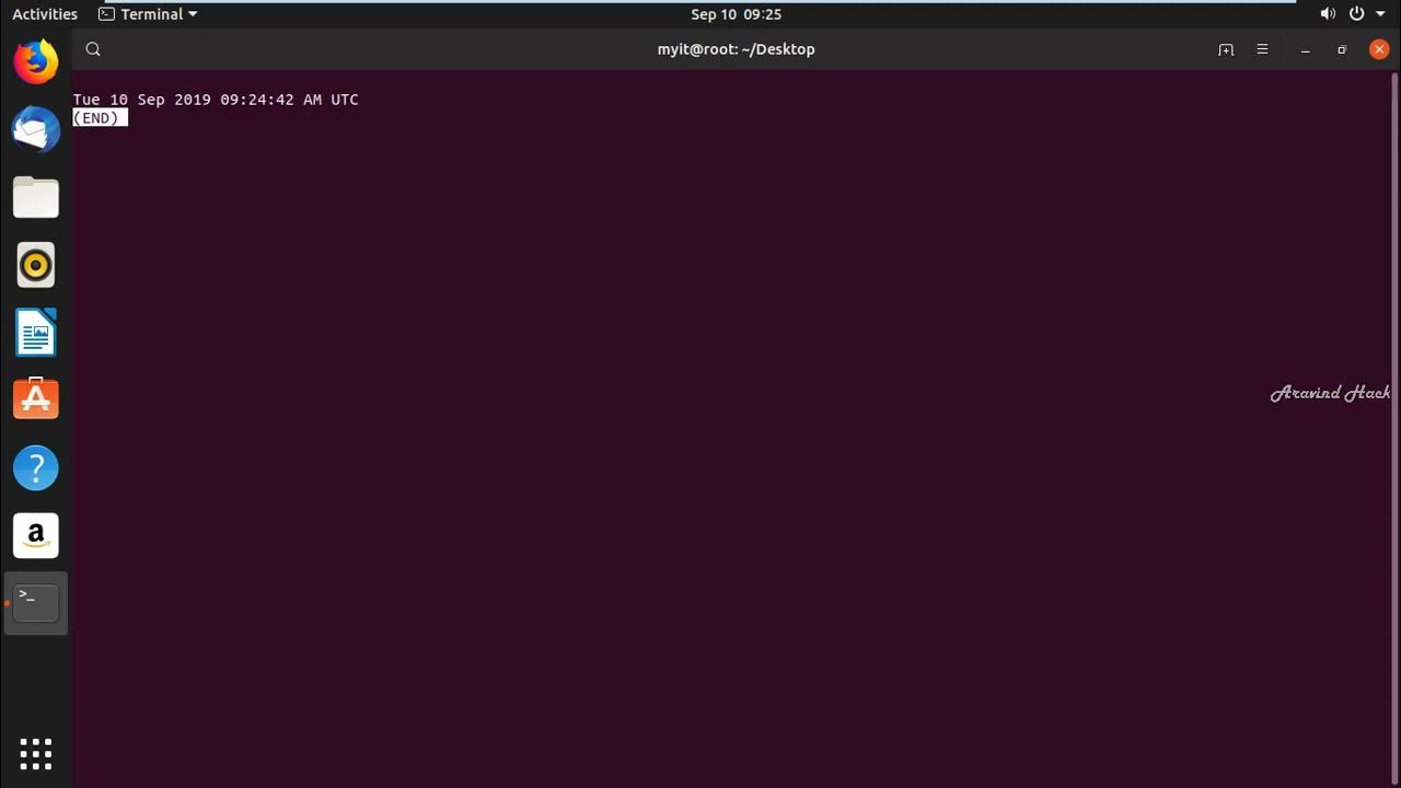 command to Displaying the Contents of a File with less in linux - YouTube