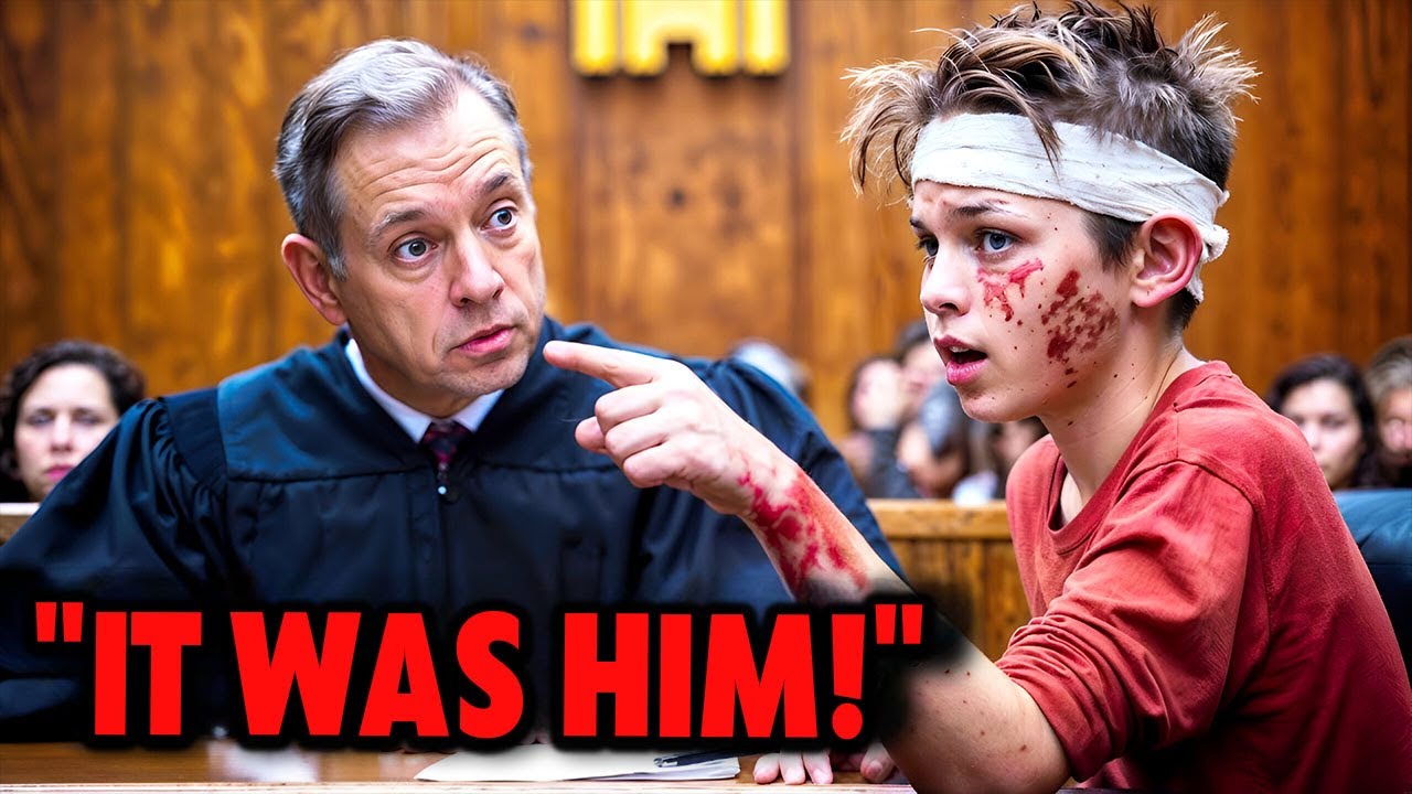 Boy Interrupts Judge To Says 3 Words, The Courtroom Freezes In Shock ...