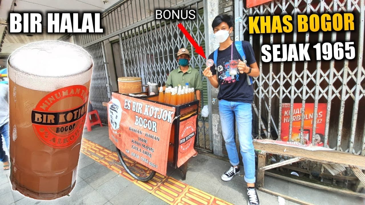 PERTAMA KALI COBA, ES BIR KOTJOK KHAS BOGOR YANG CUMA ADA DI SURYA ...