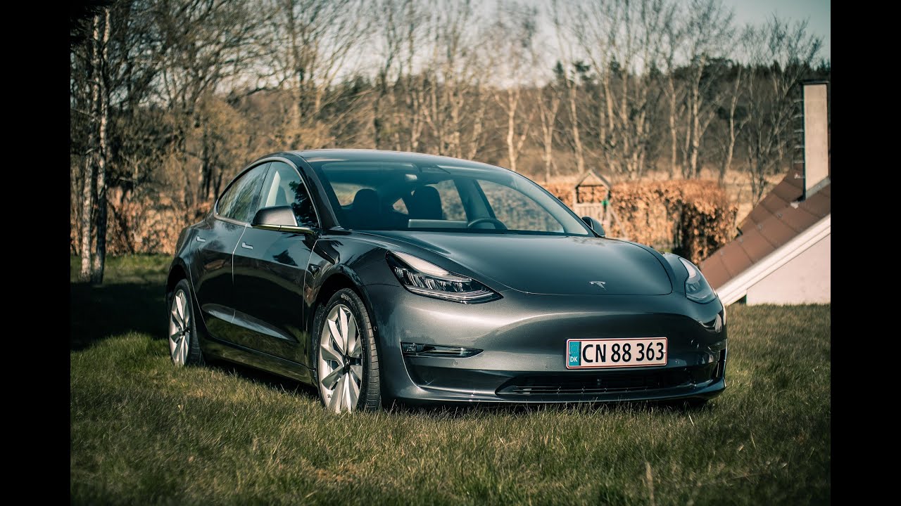 Tesla Model 3 LR AWD - 2020 Midnight silver metallic - YouTube