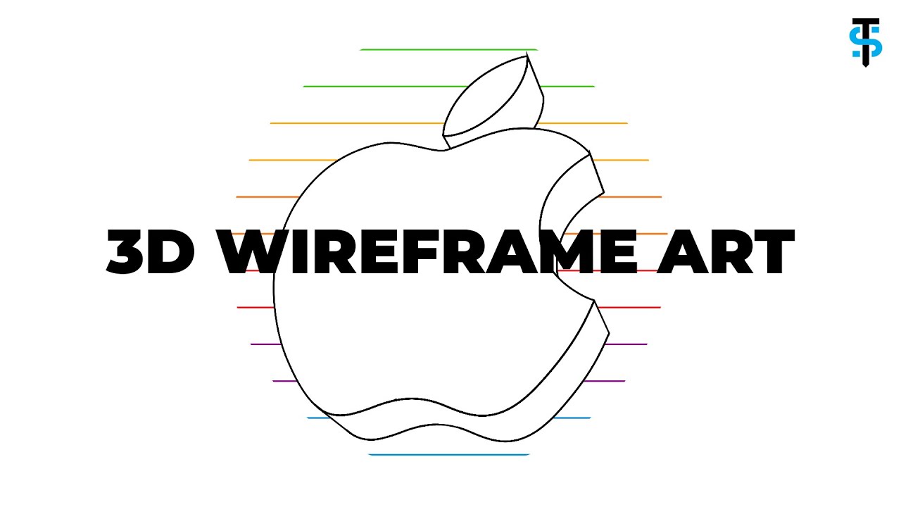 3D Wireframe Art in Adobe Illustrator 2020! - YouTube