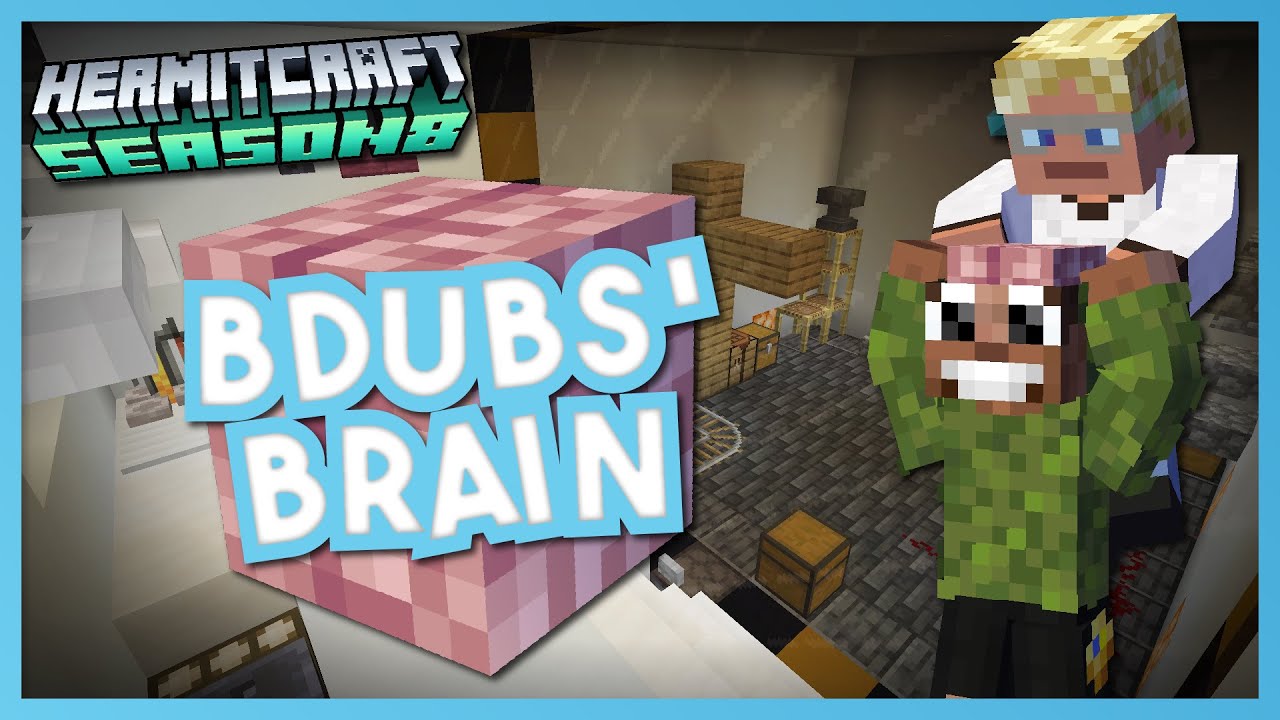 Inside Bdubs' BRAIN!!! - Minecraft Hermitcraft Season 8 #7 - YouTube