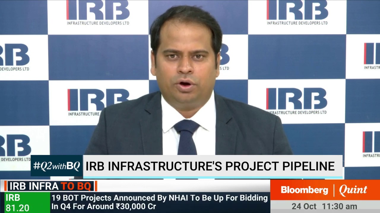 IRB Infrastructure Developers' CEO On Q2 Performance & More - YouTube