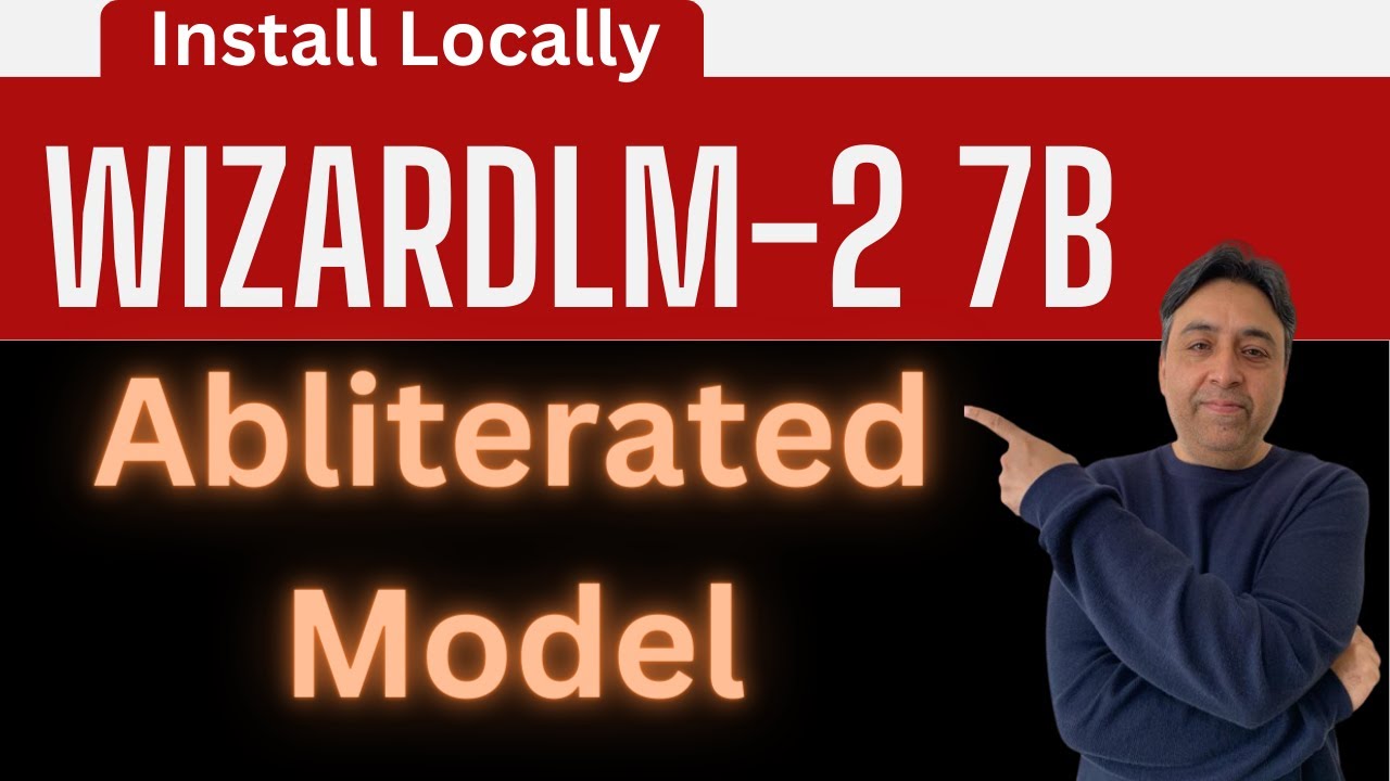 Abliterated AI Model - WizardLM Fine-Tuned - Install Locally - YouTube