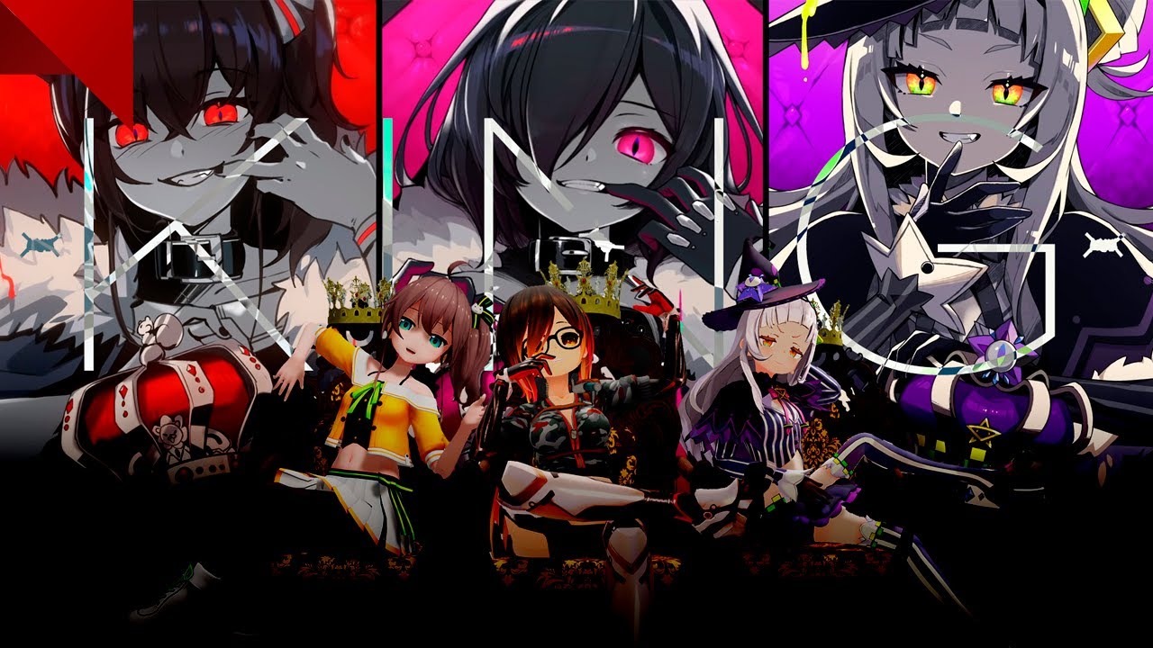 【MMD HOLOLIVE】KING Cover by Roboco, Shion & Matsuri - YouTube