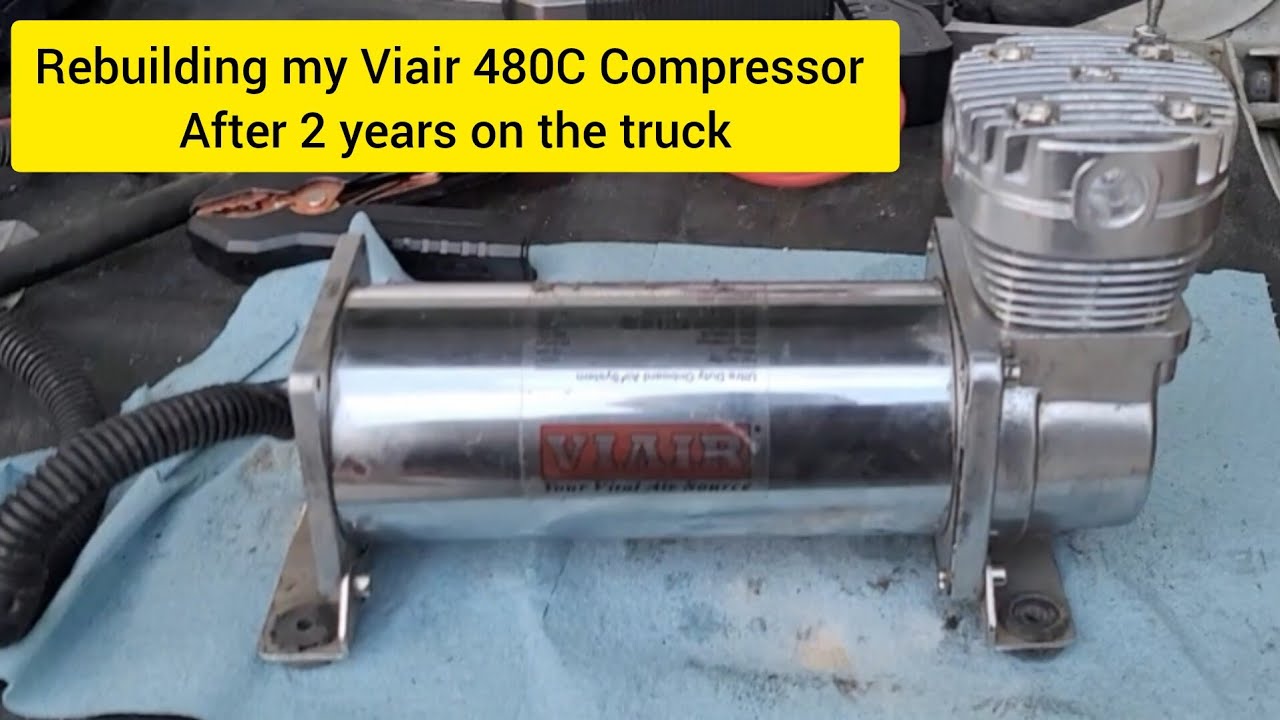 Rebuilding my Viair 480C Air Compressor - YouTube