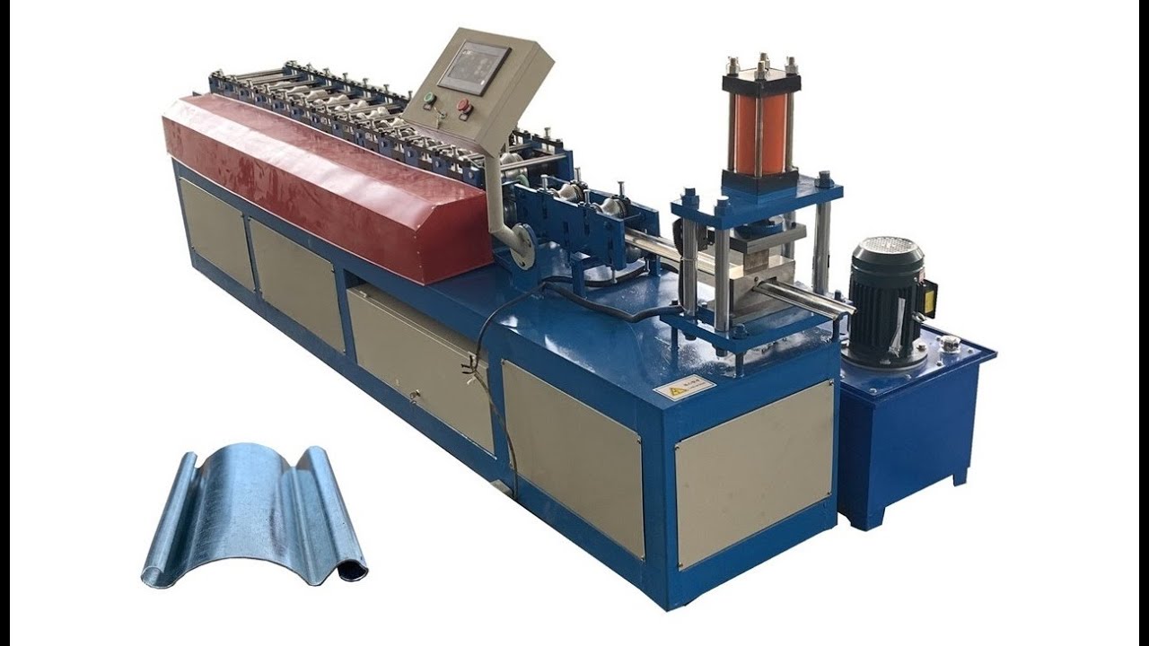 Fast Action Roller Shutters Roll Forming Machine - YouTube