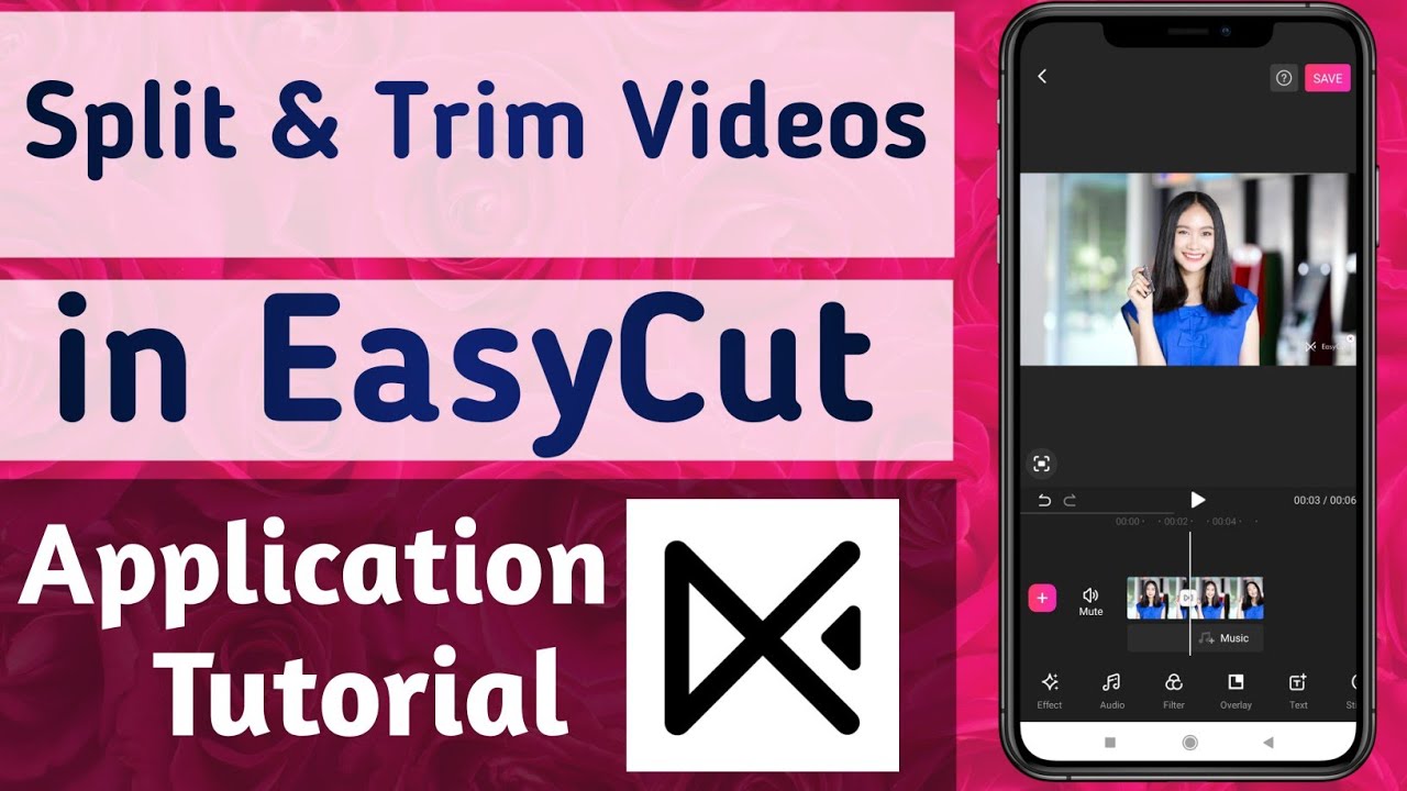 How to Split & Trim Video in EasyCut App - YouTube