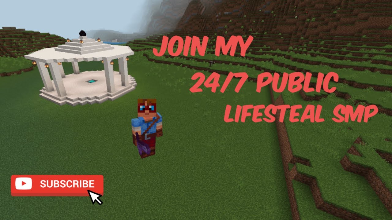 Join My 24/7 Java+Pe Public Lifesteal SMP | IP In Description | - YouTube