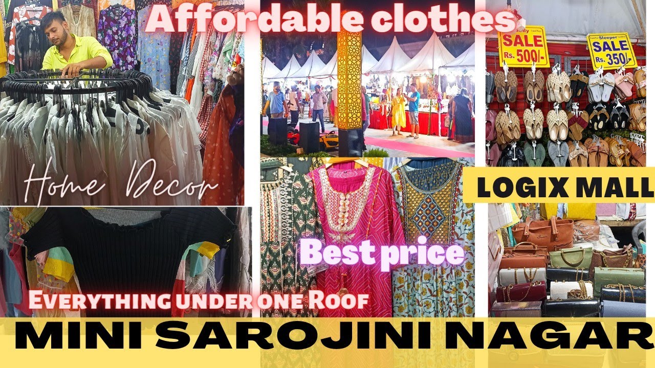 Best market for everyone ll Must explore market ll logix city centre ...