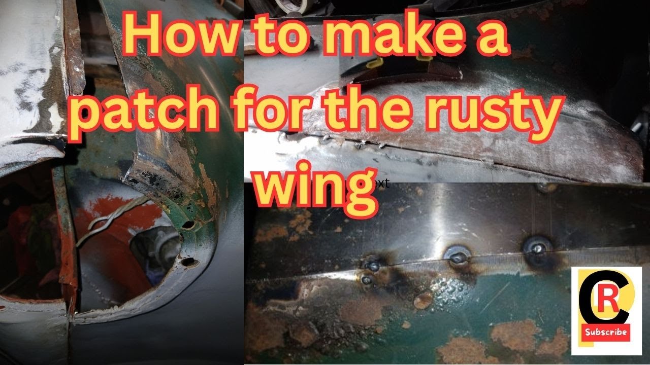 How to make a patch panel on my classic car.Austin A30,new ones no ...