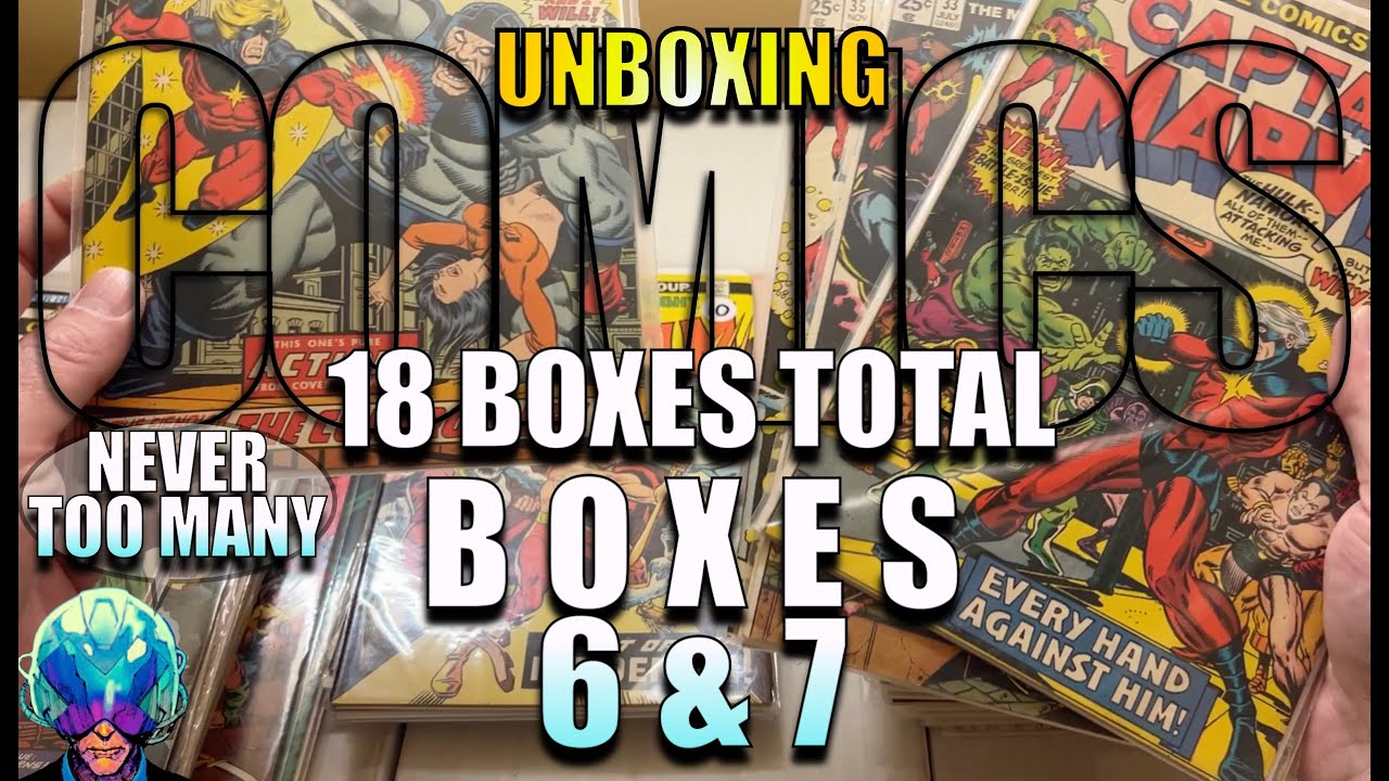 Mail Call: 18 BOXES OF COMICS, NEVER TOO MANY! [ Unboxing Comics ...