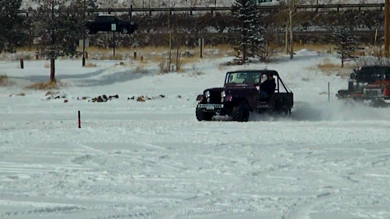 Jeep @ Georgetown ice race - YouTube