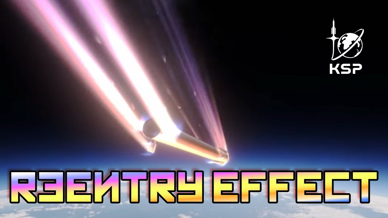 KSP Firefly Re-Entry with Boosters and Spaceplanes! - YouTube