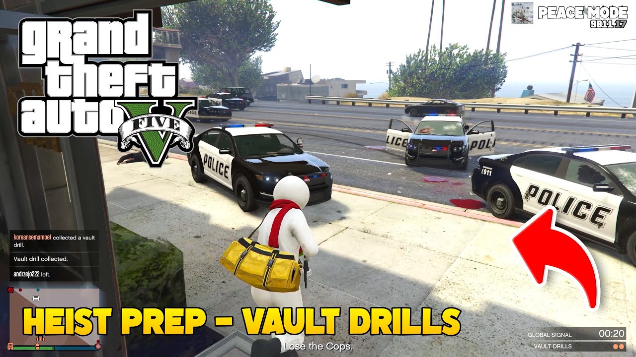 GTA V Online - Heist Prep - Vault Drills (4K 60fps) - YouTube