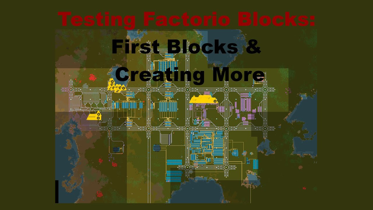 Testing Factorio Blocks 2 - YouTube