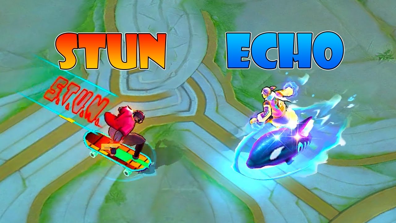 Chou ECHO VS STUN Skin MLBB Comparison - YouTube