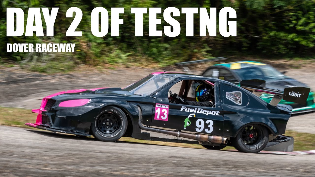 RACECARS - DAY TWO OF TESTING AT DOVER RACEWAY - YouTube