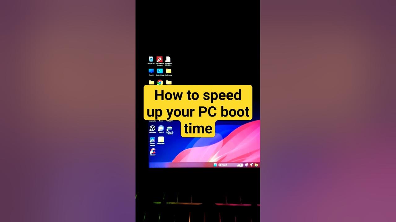 How to speed up boot time in windows 11 #windowstutorial #techfix #windows11 # ...