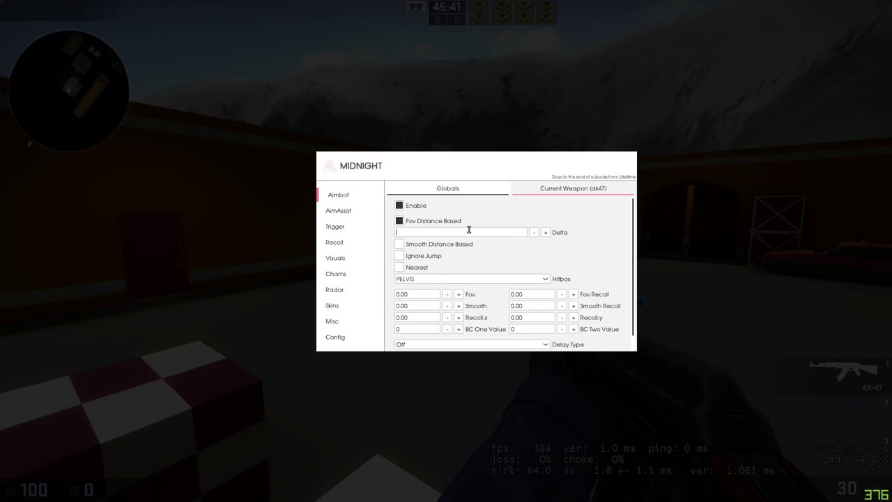 Описание функционала чита MIDNIGHT - YouTube