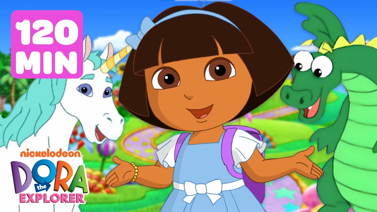 Dora the Explorer Magic & Fairytale Rescues! #2 🦄 2 Hours | Dora ...