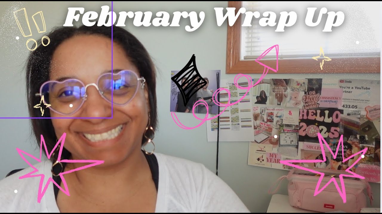 February Reading Wrap Up +Reading Journal - YouTube