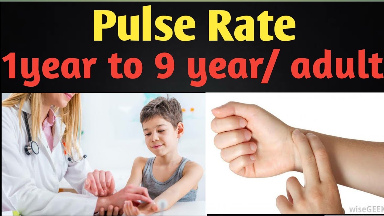 Pulse Rate by children 1year to 9 year।।সৰু লৰা ছোৱালী pulse rate কিমান ...
