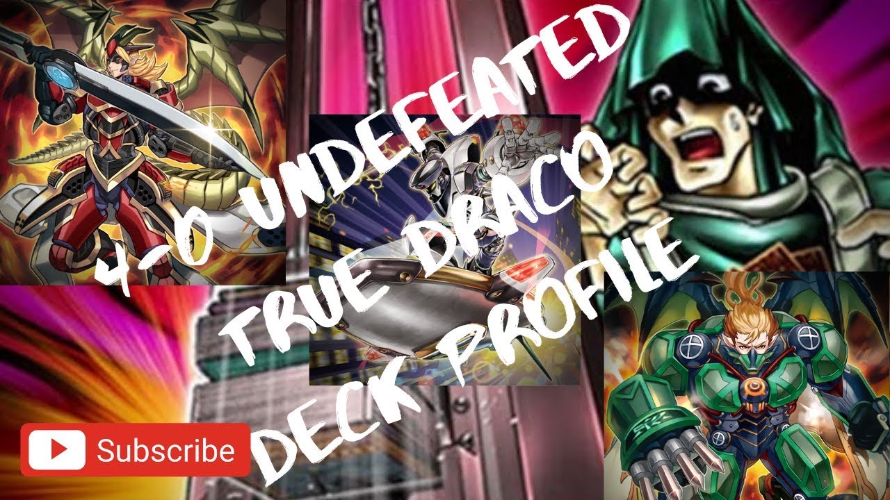 Undefeated True Draco Deck Profile Sept 2019 - YouTube