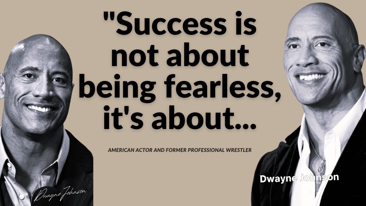 "30 Inspirational Quotes From Dwayne Johnson To Live Your Best Life ...