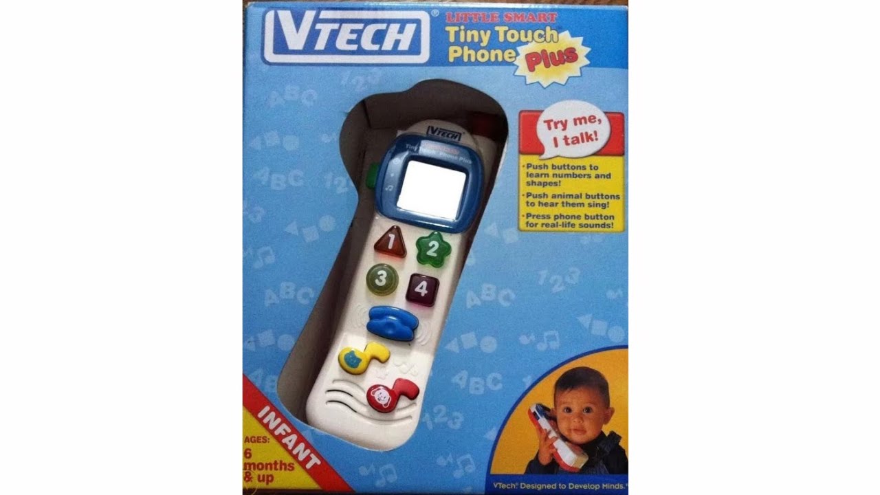 Vtech Tiny Touch Phone - YouTube