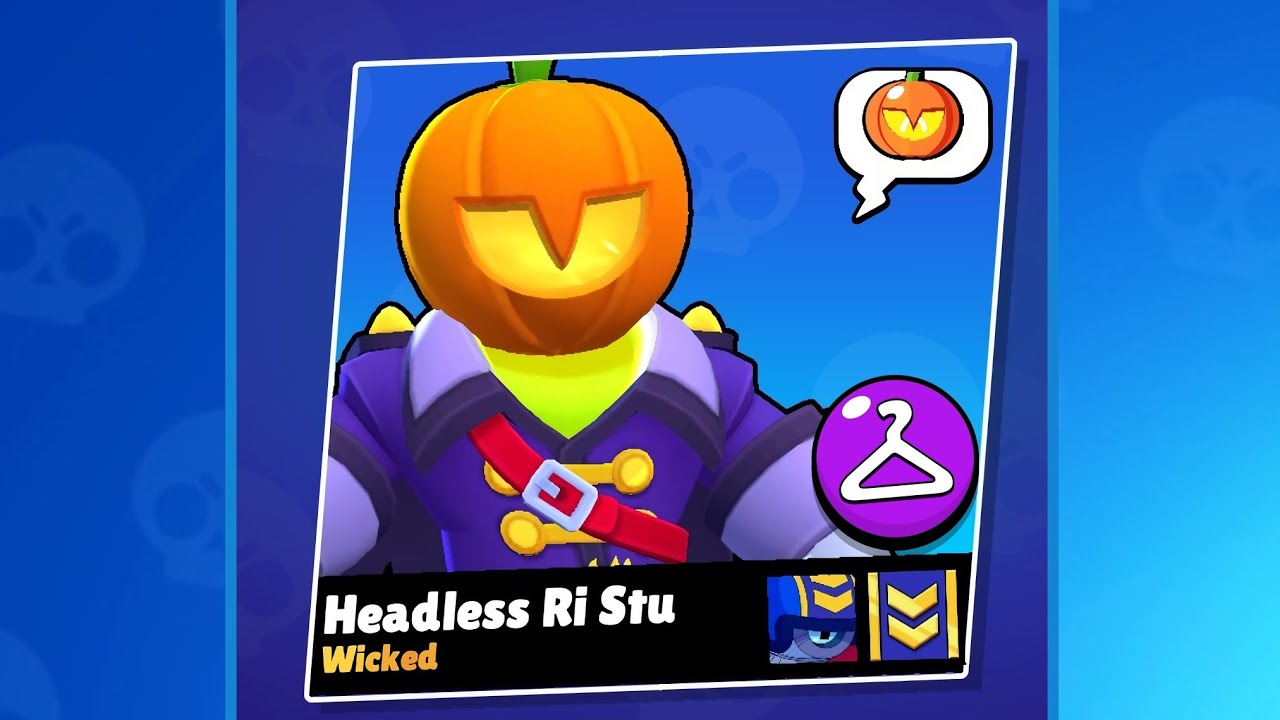 Headless Rider Stu Skin (Brawl Stars) - YouTube