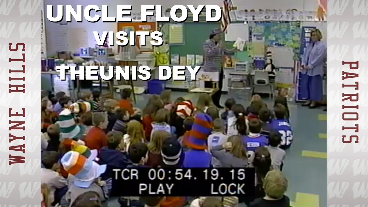 2001 Uncle Floyd visits Theunis Dey on Read Across America Day - YouTube