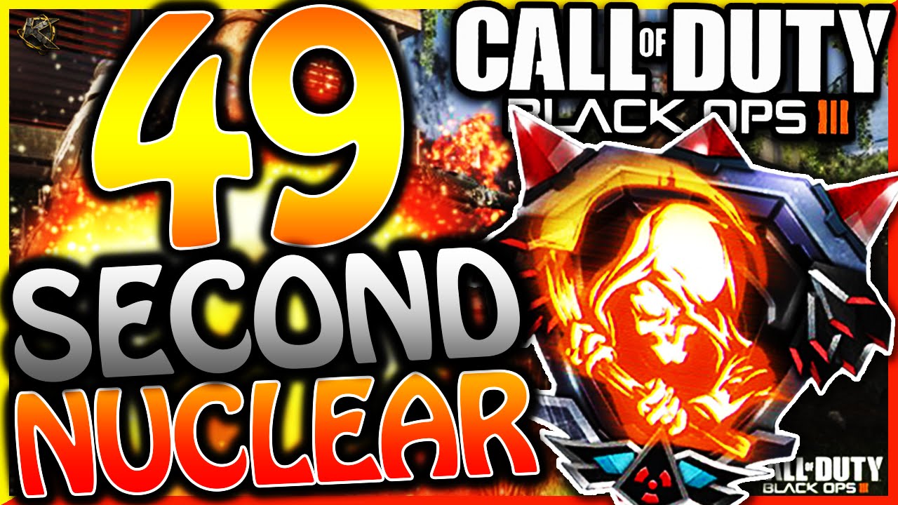 BLACK OPS 3: 49 SECOND NUCLEAR w/ "DARK MATTER" on EVAC Domination ...