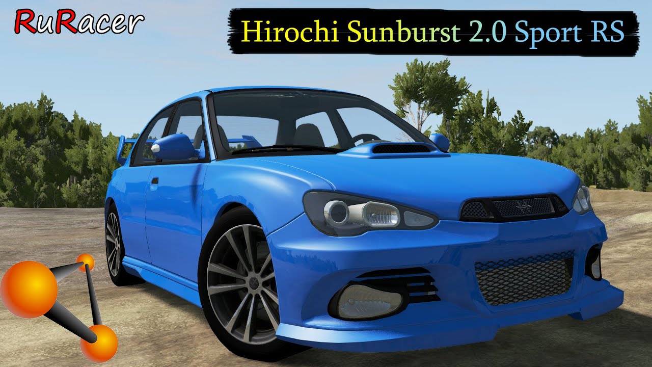 Hirochi Sunburst 2.0 Sport RS AWD(M) Full Test | BeamNG.Drive - YouTube