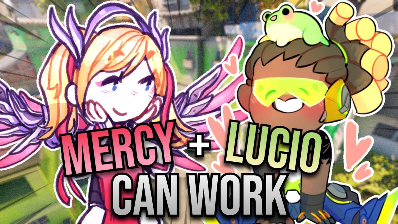 Mercy & Lucio can work! 🤭 Overwatch Mercy QP Gameplay - YouTube
