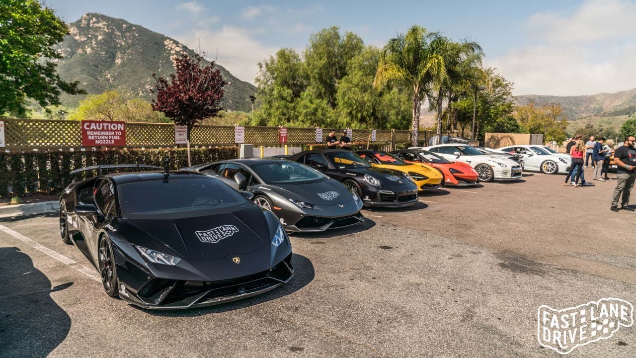 Lamborghini Performante & McLaren 720S - Fast Lane Drive Club Rally ...