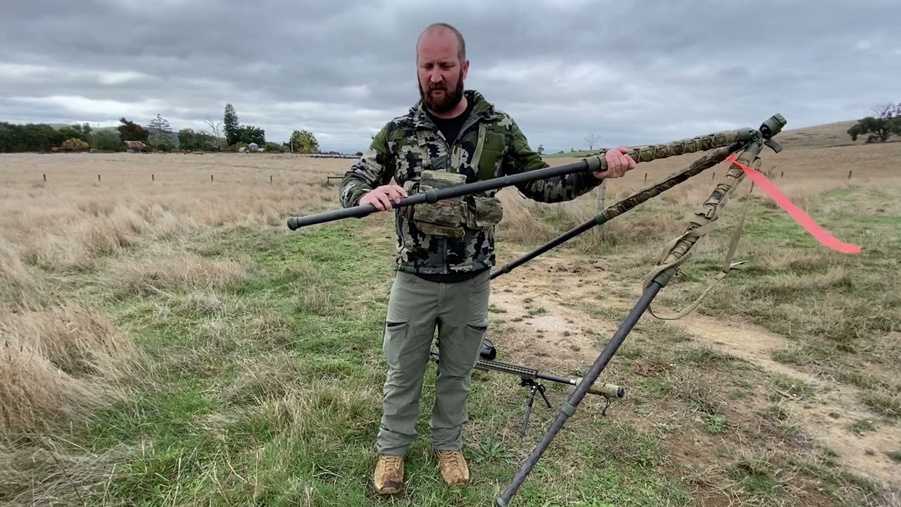 LowVis Training Wing - Standing tripod setup intro - YouTube