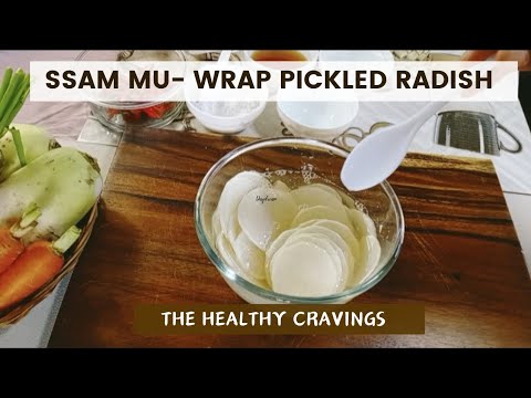 Ssam Mu | Pickled Korean Radish Wrap (Side-Dish or Meat Wrapper) - YouTube