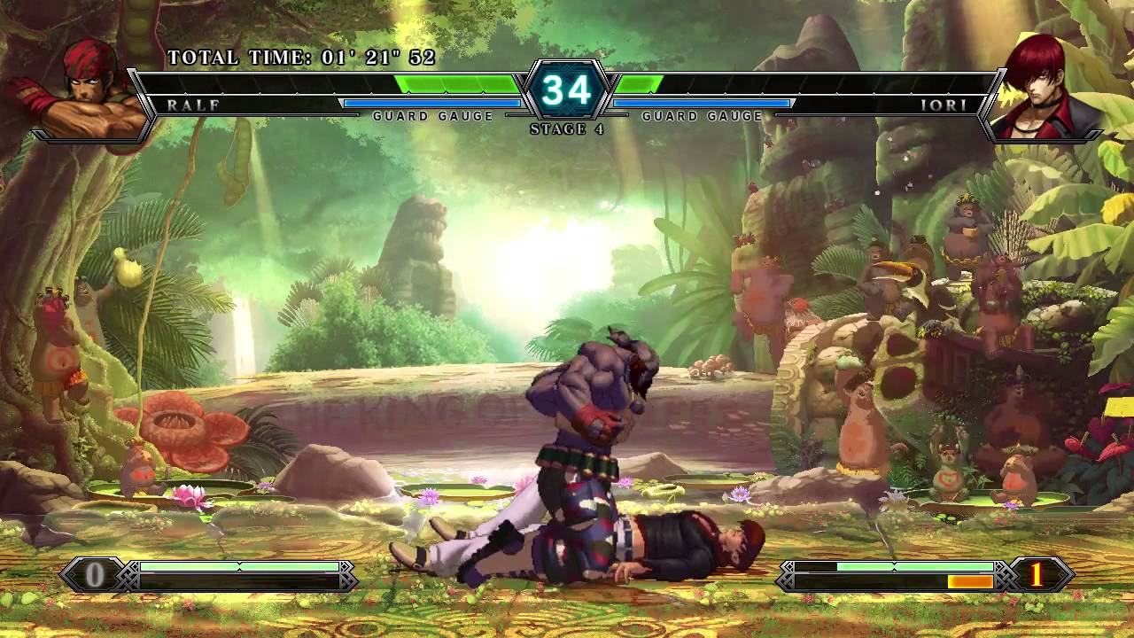 The King Of Fighters XIII Ralf Jones Time Attack PC - YouTube