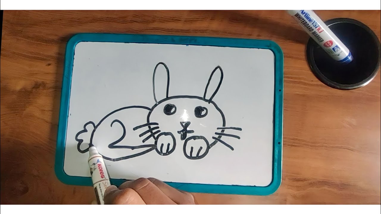 Draw so cute animals easy: Cat | SIMPLE CAT DRAWING - YouTube