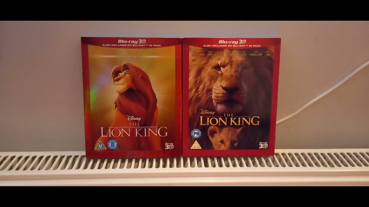 The Lion King 2-Movie Collection Blu-ray 3D Unboxing - YouTube