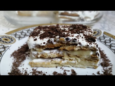 İnanmayacaqsız, amma bu tort peçenyedən hazırlanıb. Super ləzzətli Peçenye Tortu