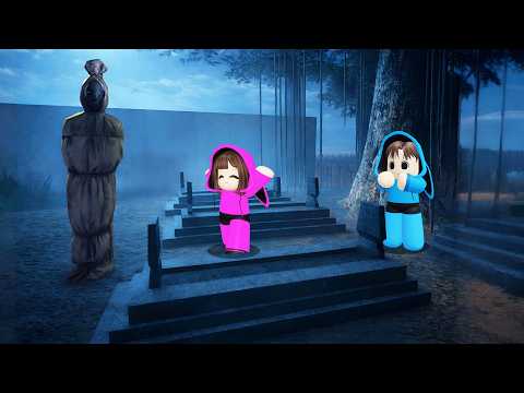 Popo Dan Mimi Bantu Kak Yuta Dan Kak Mio Jaga Kuburan Tapi Malah Dikejar Pocong || ROBLOX