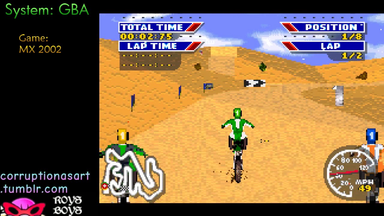 MX 2002 (GBA) Corruptions - YouTube