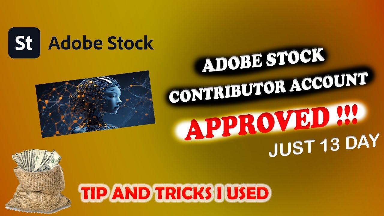 Adobe Stock Contributor Account approved in just 17 days. Tip and ...