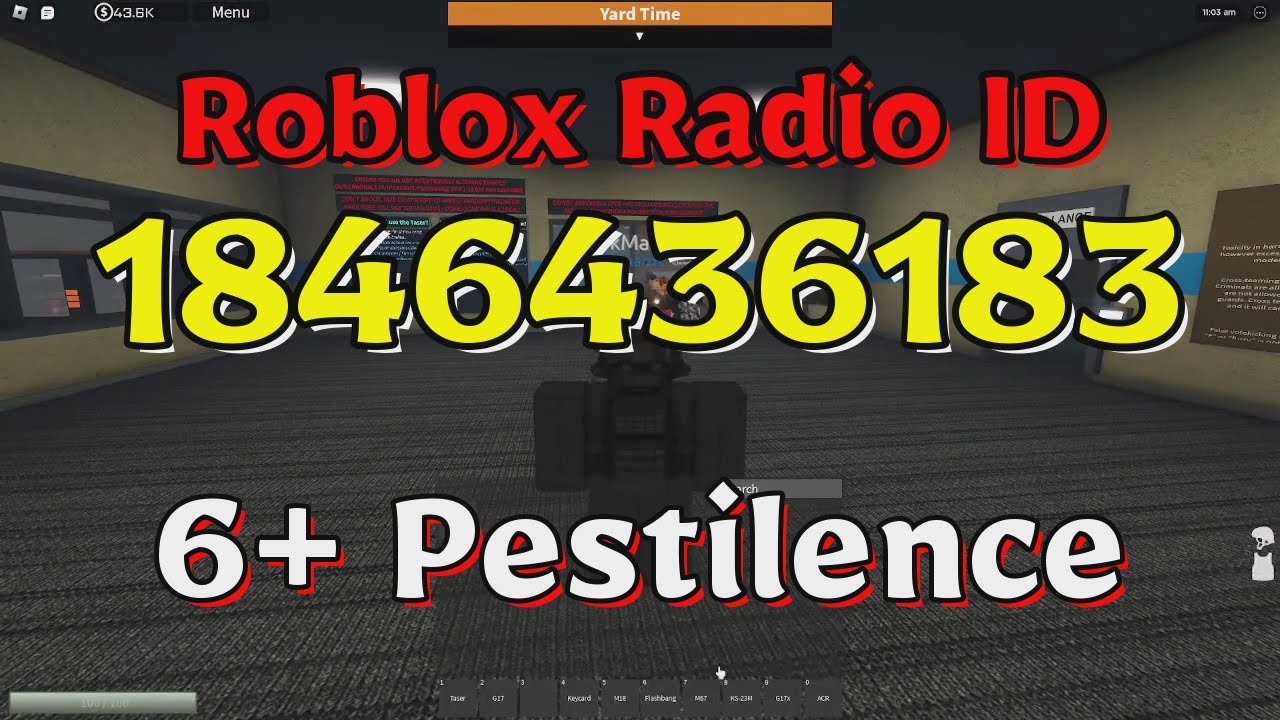 Pestilence Roblox Radio Codes/IDs - YouTube