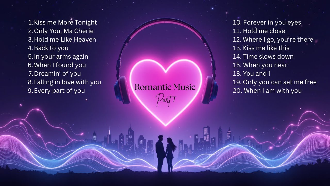 Romantic Love Songs 💖 Soft Background Music for Relaxation, Focus ...
